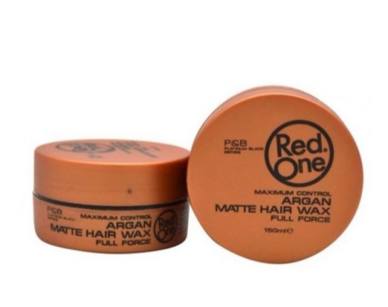 Red One Argan Hair Wax est une cire capillaire à fixation forte pour ...