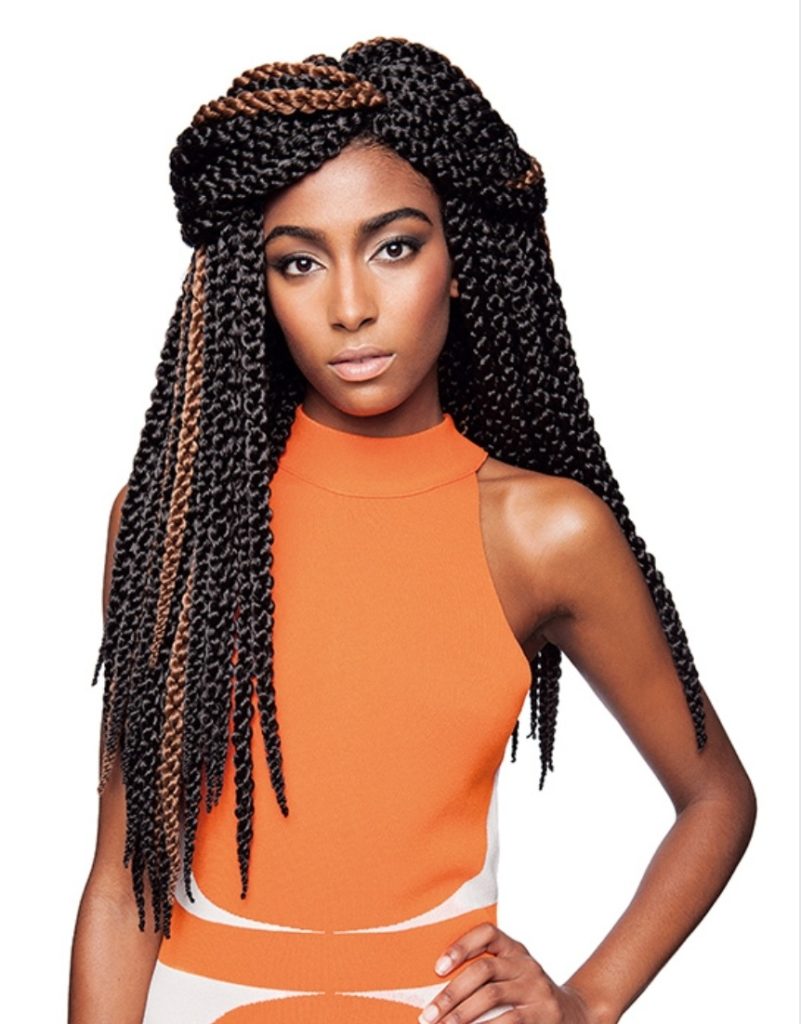 X-PRESSION Mèche 3D Twist Braid.Mèche de la marque SENSATIONNEL ...